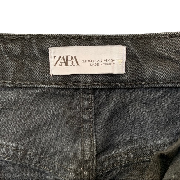 Zara | Jeans | Zara Black Jeans Eur 34 Usa 2 Mex 24 66883800 34 | Poshmark